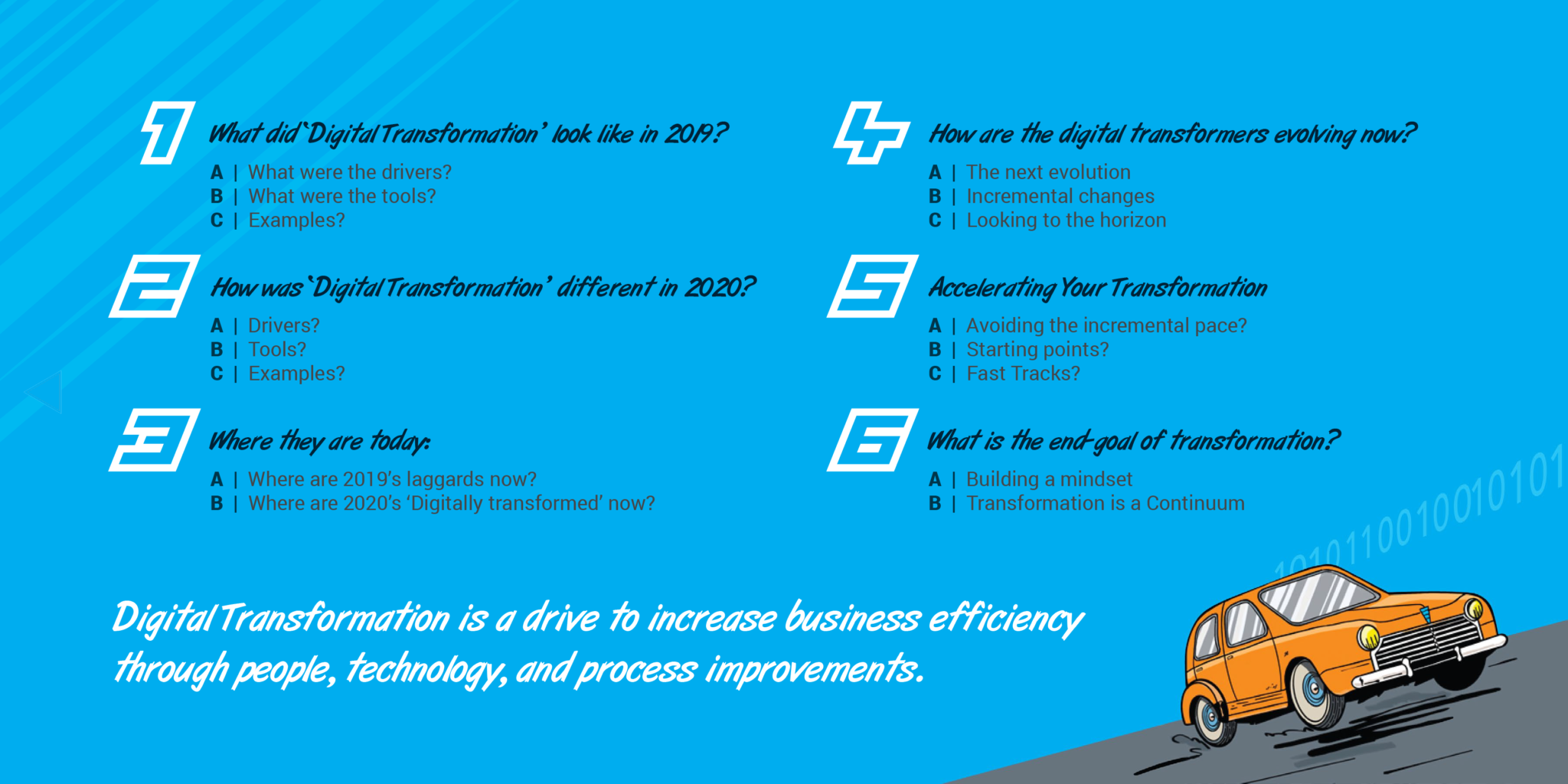 Transforming the Digital Transformers - Transformation Continuum